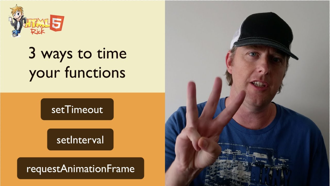 javascript : setTimeout, setInterval, and requestAnimationFrame: PART ONE
