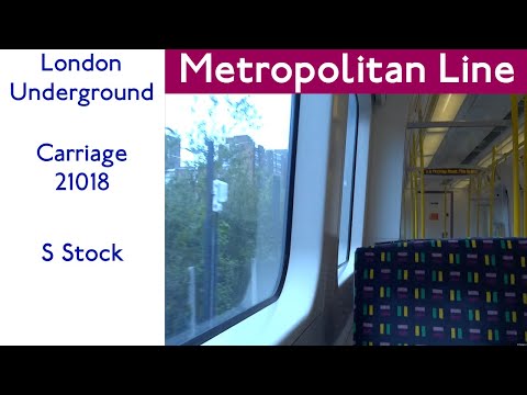 London Underground Metropolitan Line 21018 S Stock