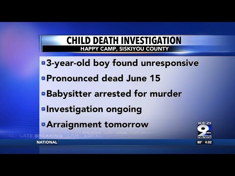 Siskiyou County Child Death Investigation