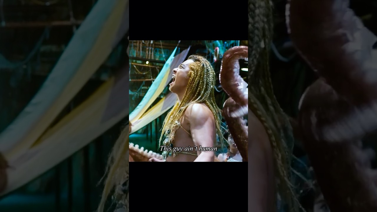 Octopus Monster Forced to Fry Its Own Tentacles #movie #clips