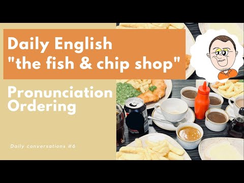 Daily English Lesson "fish and chips" #learnenglish