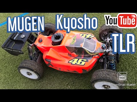 🔥BUGGY 1/8 THERMIQUE - TLR X ELITE - KYOSHO MP10 - MUGEN MBX7 🔥