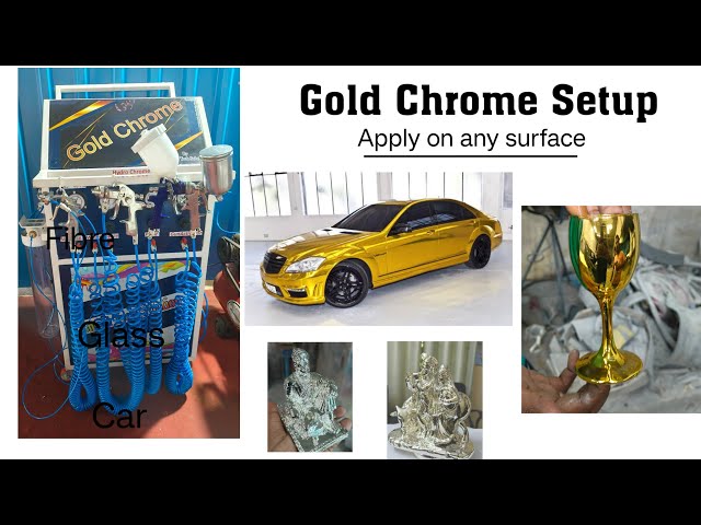 Gold Plating Machine - Fibre Statue Gold Plating Machine Trader ...