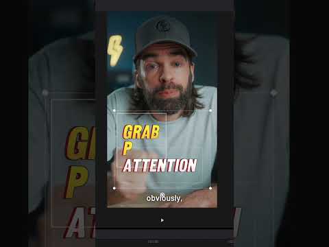 How to GRAB PEOPLE'S ATTENTION ‼️???? CapCut Video Editing Tutorial