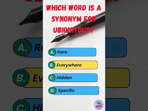 Guess the Synonym | English Synonym and Antonym