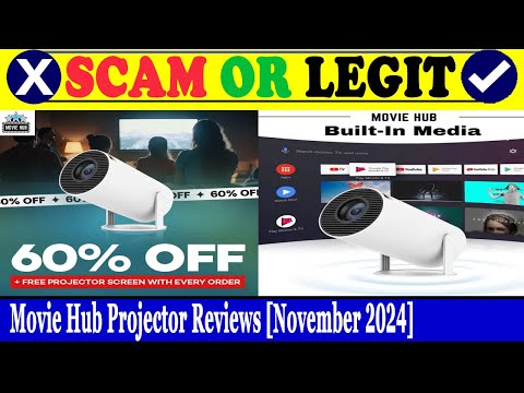 Movie Hub Projector Reviews (Nov 2024) - Is This An Original Product? Find Out! | Scam Inspecter