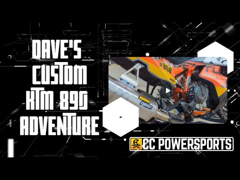 What We Ride - Dave's 890 Adventure Rally Edition