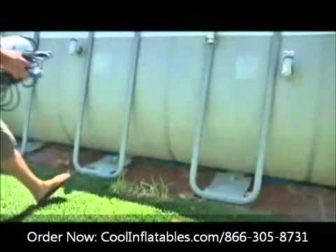 Intex 1500 gal hr Filter Pump Model 635 Setup Instructions cut