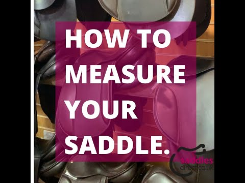 How to measure your saddle