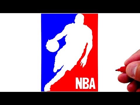 Kobe Bryant NBA Logo Drawing