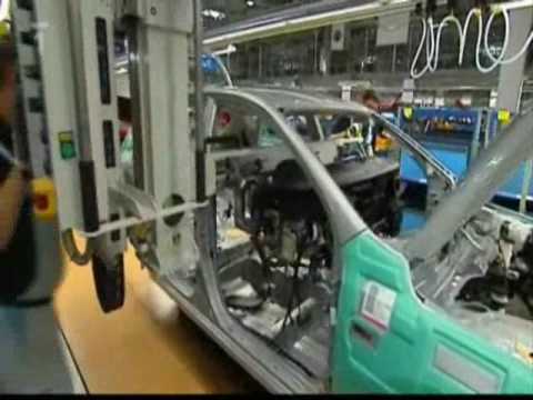Employees in the Hyundai plant in the Czech Republic strike against inhuman working conditions