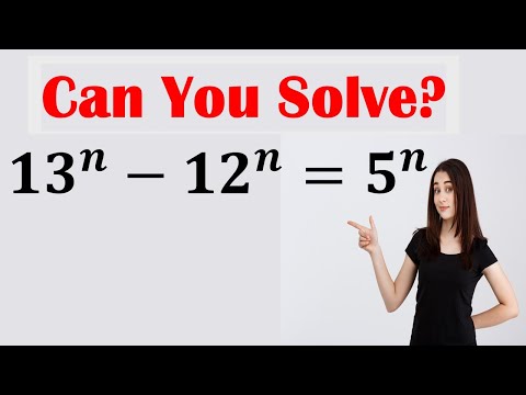 A Good Math Olympiad Algebra Equation | Math Olympiad Questions | Beautiful Exponential Equation