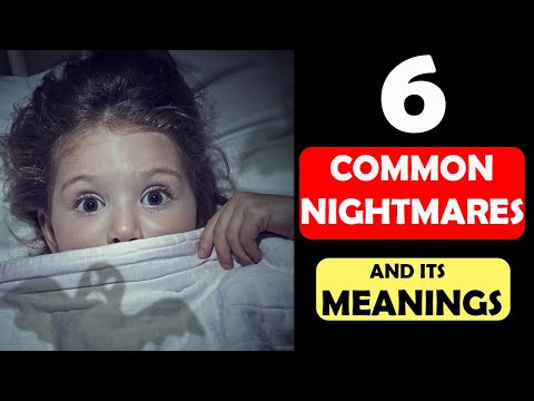 6 Common Nightmares and its meanings | Sleep and Dreams | Infoviz Show