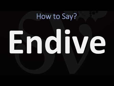 How to Pronounce Endive? (CORRECTLY)