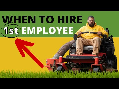 How Much Monthly Revenue Before Hiring Your First Lawn Worker?!