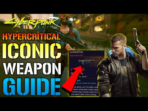 Cyberpunk 2077: Hypercritical NEW ICONIC Weapon Guide! How To Get It TODAY! In Update 1.60