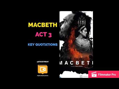 Macbeth Act 3 key quotations