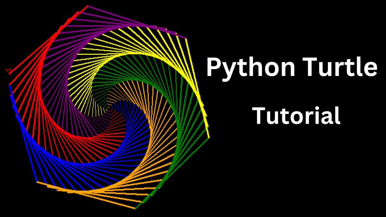 Python Turtle | ASMR Programming | Tutorial for Beginners