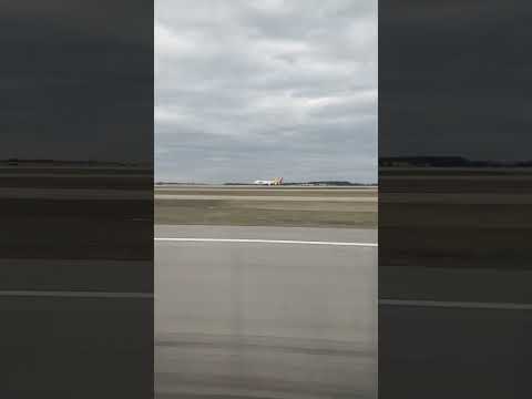 Takeoff from CVG Cincinnati/Northern Kentucky International Airport