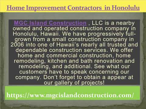 Kitchen Remodeling Contractors in Honolulu | MGC Island Construction