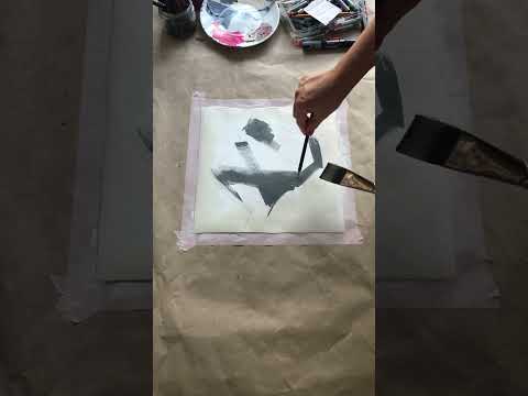 Artwork on paper HOLIDAY SUMMARY by Laura Treimane Saulaja