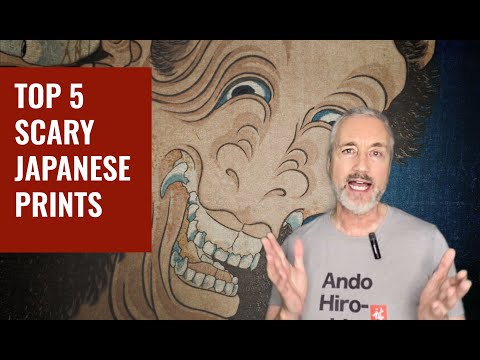 Top 5 - Scary Japanese Woodblock Prints
