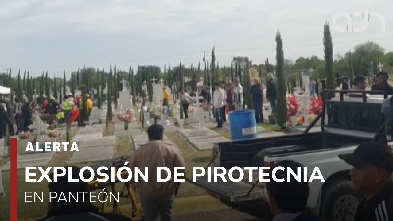 🚨¡Última Hora! Fuerte explosión de pirotecnia en panteón en Ciudad Victoria, Tamaulipas