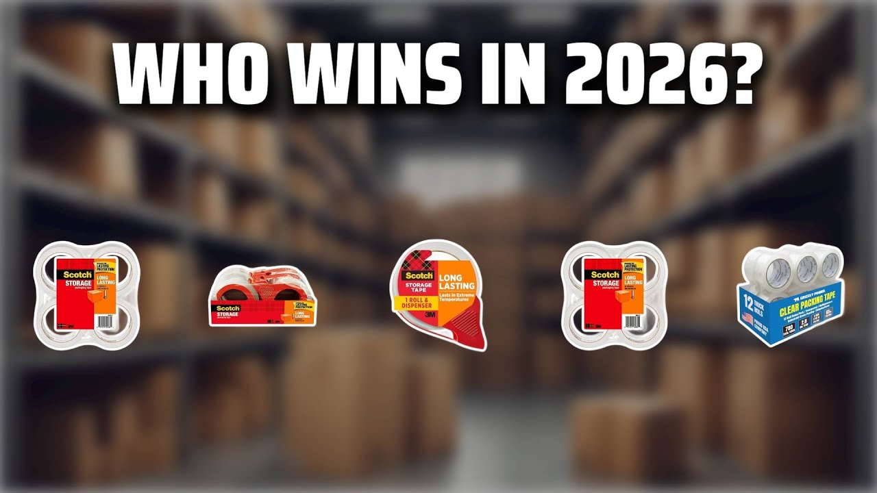 The Top 5 Best Storage Packaging Tape in 2026 - Must Watch Before Buying!