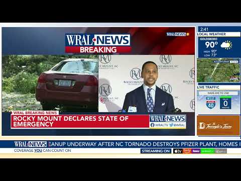 Rocky Mount now in a 'State of Emergency' as they recover from the EF-3 North Carolina Tornado