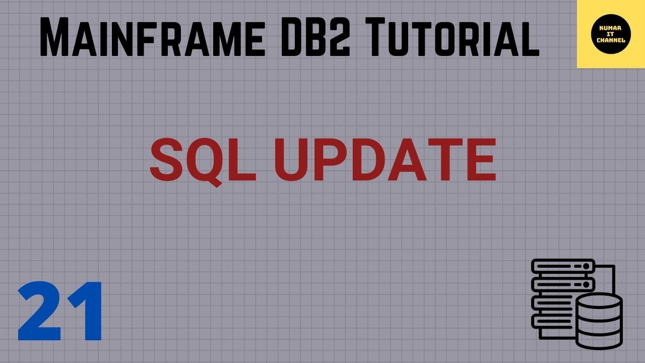 SQL Update Query Using QMF -Mainframe DB2 Practical Tutorial - Part 21 (Volume Revised)