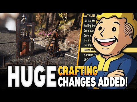 HUGE Crafting Changes Added in NEW Fallout 76 Update!