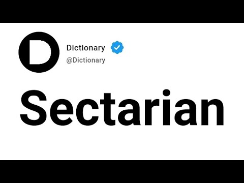 Sectarian Meaning In English