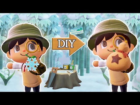 How to make Bells using DIYs in New Horizons