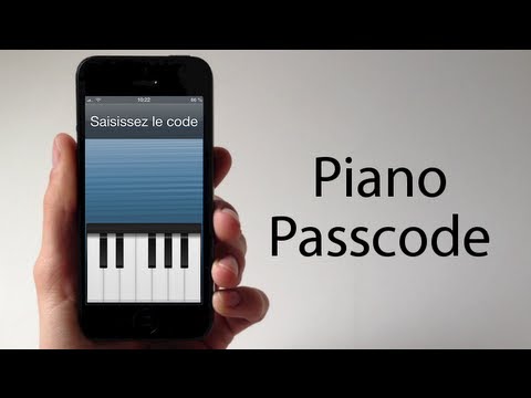 Piano Passcode اداة لفتح القفل بيانو | مدونة الآيفون MALEK IRAQ