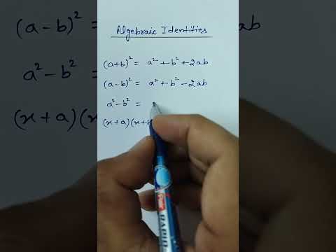 Algebraic Identities