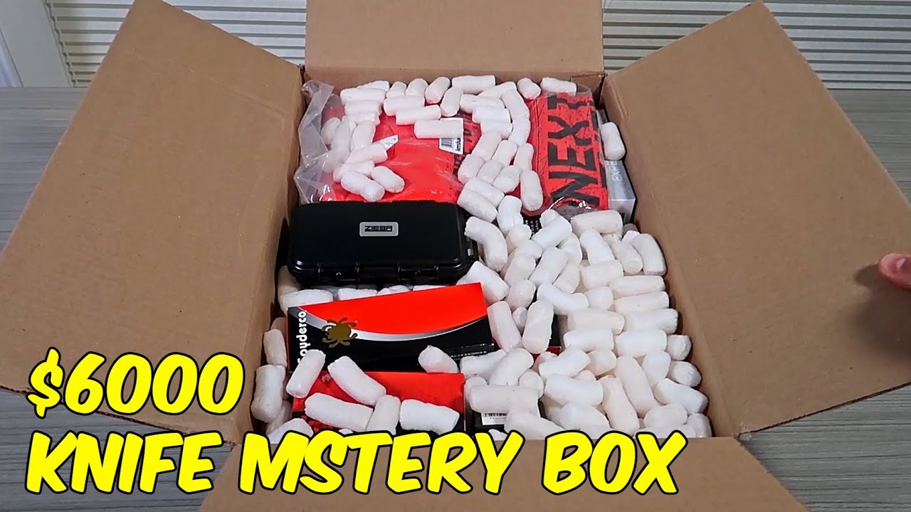 $6000 Knife Mystery Box