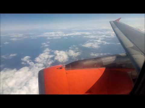 SCENIC TIME LAPSE: Belfast-Newcastle Easyjet A319 G-EZNM