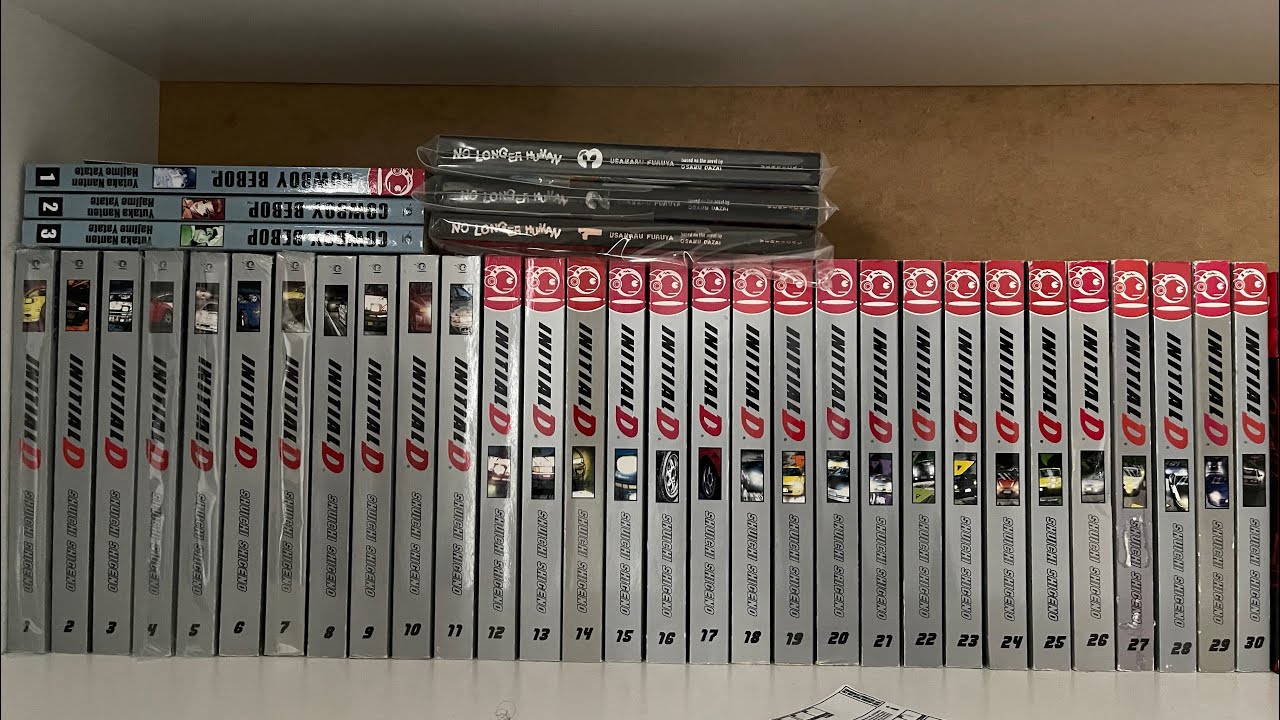WHAT EVERY VOLUME OF INITIAL D LOOKS LIKE!