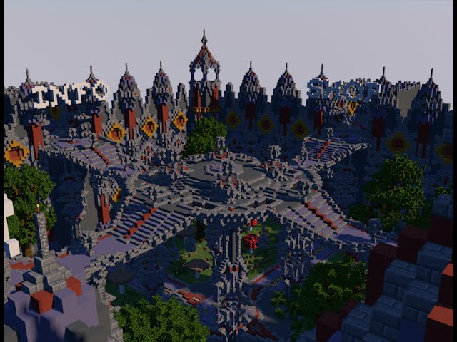Minecraft build: Prison spawn. Minecraft Map
