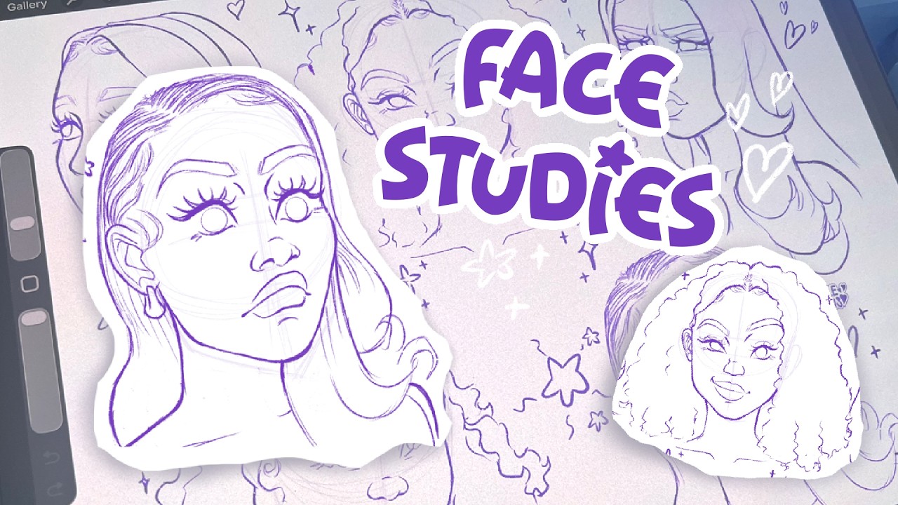 Working on my art goals!🎨✨ Studying facial expressions, FINALLY👌
