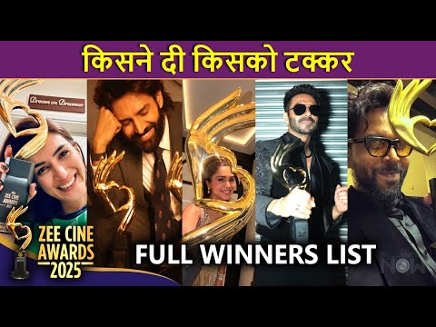 Zee Cine Award 2025 Full Winner List: Kartik Aaryan Wins Best Actor, Shraddha Kapoor is Best Actress
