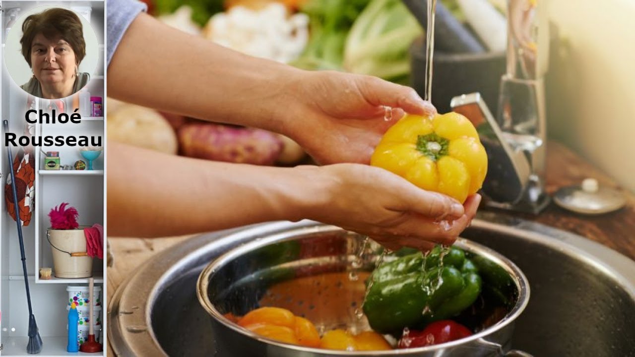 Découvrez la méthode efficace pour laver fruits et légumes avec du vinaigre !