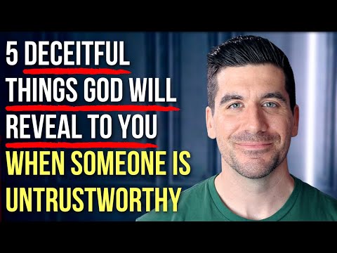 God Will Send These Warning Signs When Someone Is Deceitful . . .