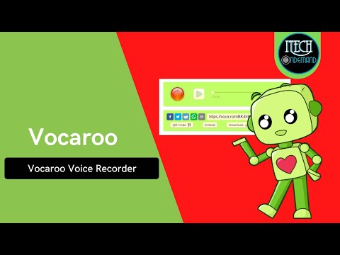 How To Use Vocaroo Audio Recorder