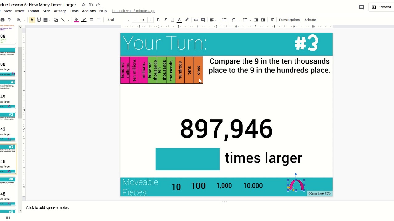 4th Grade Guided Math Digital Companions Bundle Preview