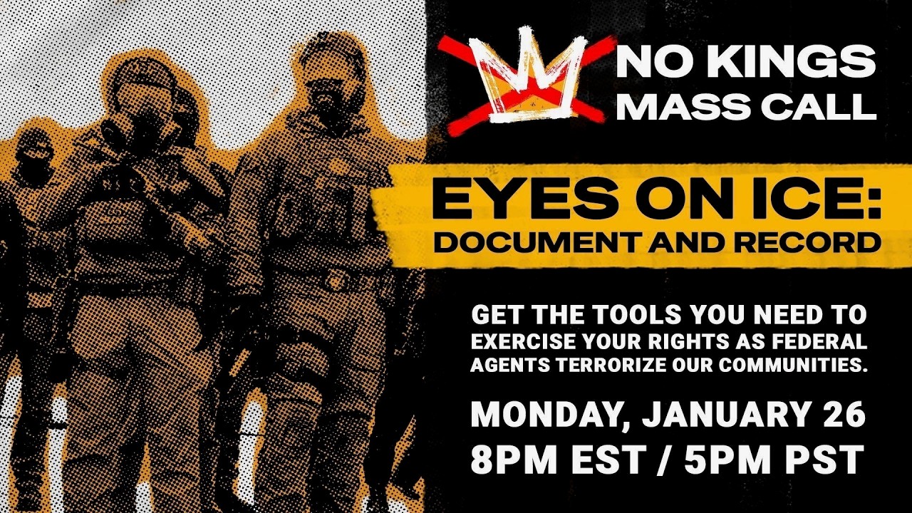 Eyes on ICE: Document and Record