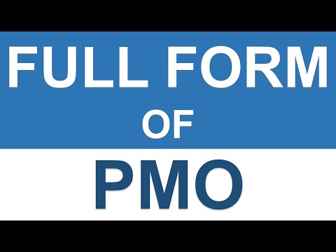 FULL FORM OF PMO || WHAT IS THE FULL FORM OF PMO ?