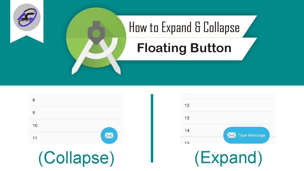 How to Expand And Collapse Floating Button in Android Studio | ExpandFloatingButton | Android Coding