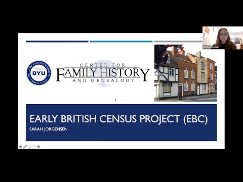 The Early British Census Project - Sarah Jorgenson