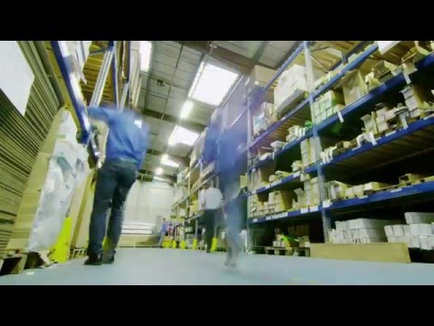 Zebra TC8000 Warehouse Video
